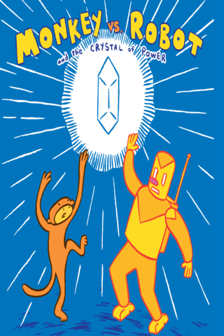 Monkey Vs. Robot and The Crystal Of Power | Summary